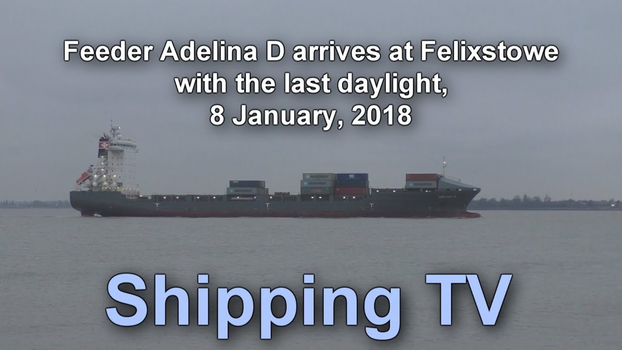 Adelina D arrives with the last light, 8 Jan 2018 - YouTube