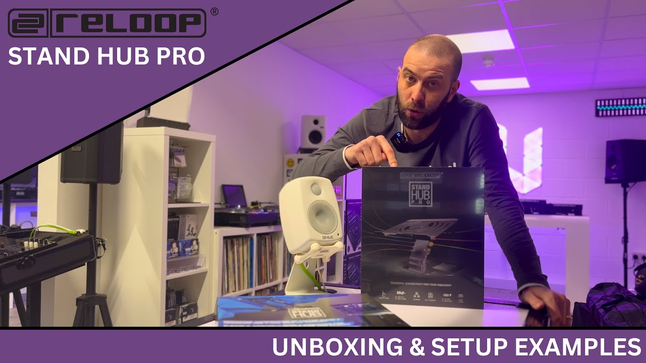 Reloop Stand Hub Pro | Unboxing & Setup Examples - YouTube