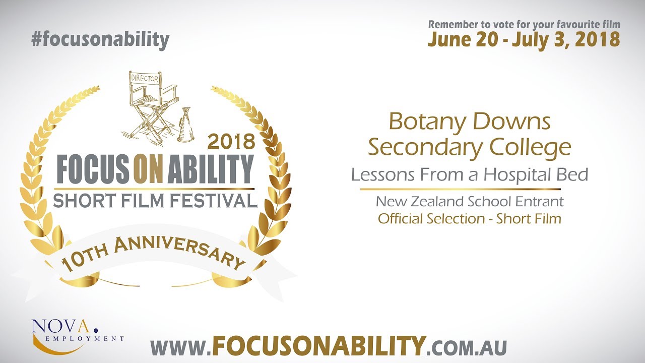Botany Downs Secondary College - Lessons From a Hospital Bed - YouTube