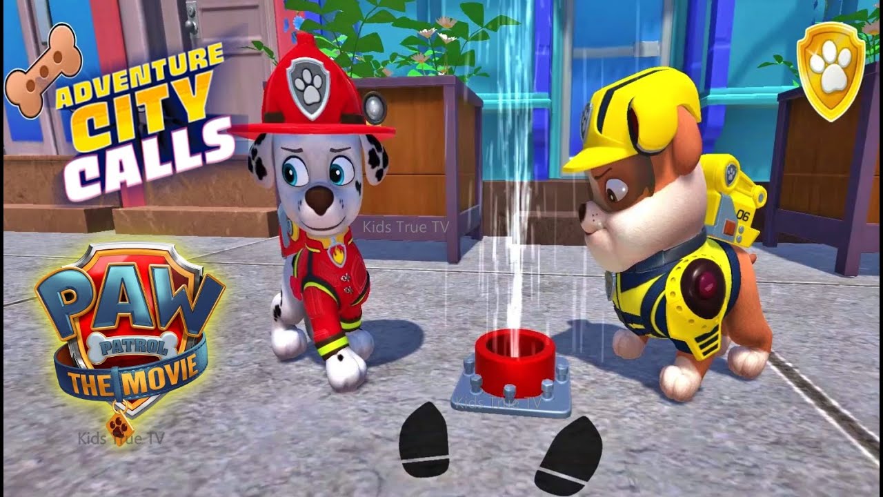 PAW Patrol The Movie: Adventure City Calls - New Rescue Pups Mission ...