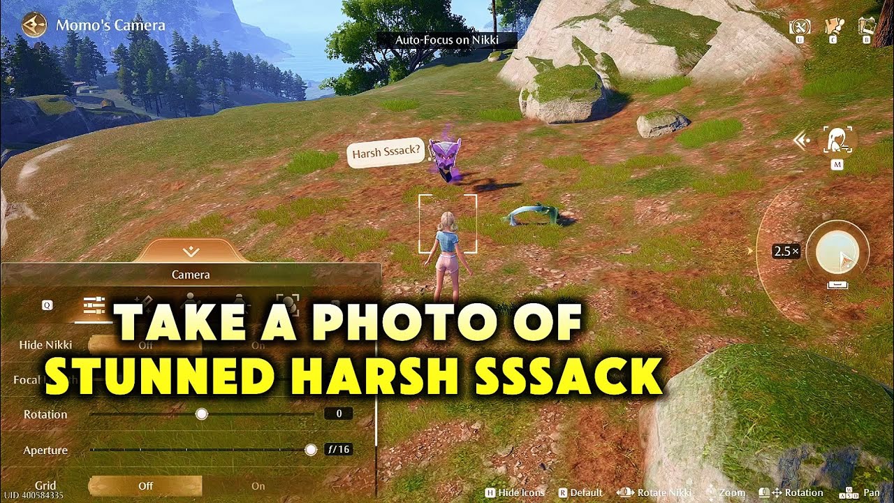 Risky Photography Stunned Harsh Sssack | Infinity Nikki - YouTube