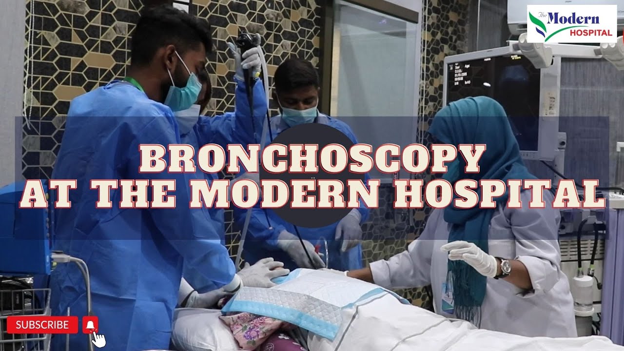 Bronchoscopy Procedure, The Modern hospital (Karachi) - YouTube