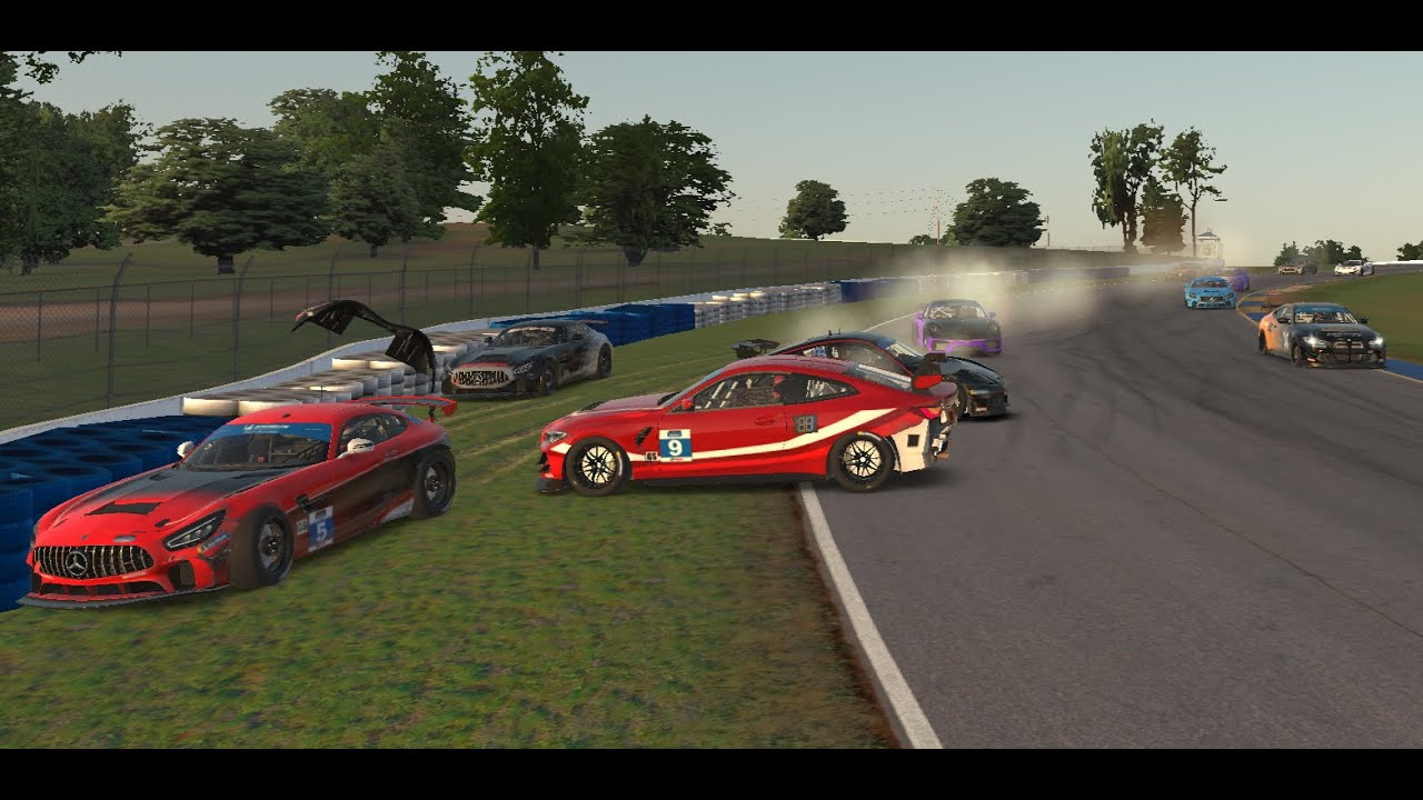 iRacing - Every racers dream start?? (Road Atlanta) - YouTube