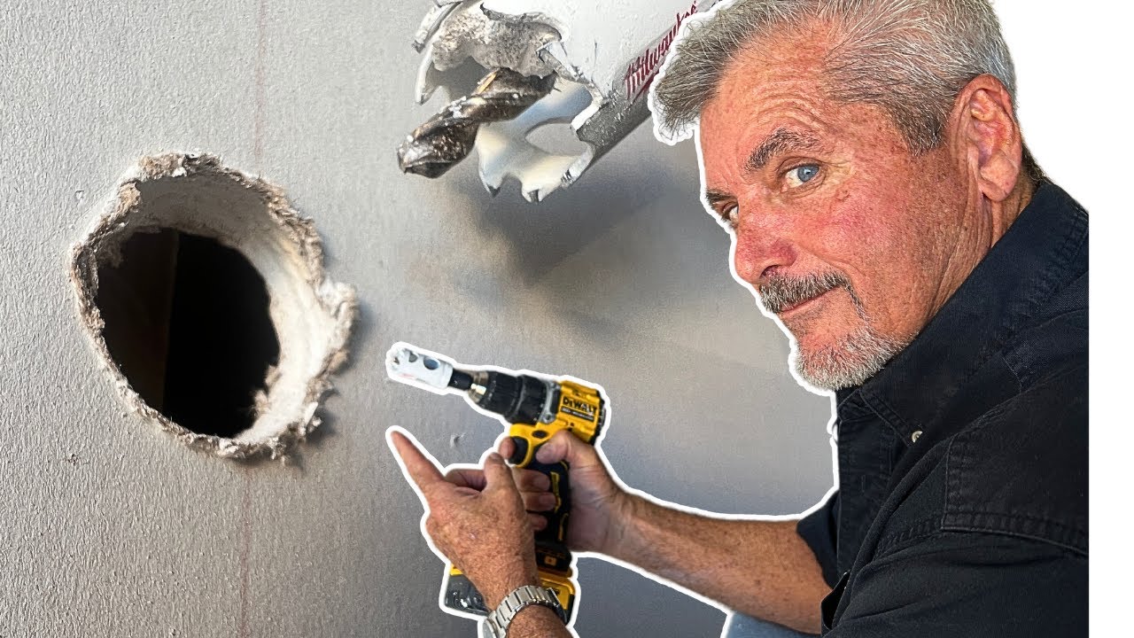 The FAST Way to Remove Drywall Without the Mess! - YouTube