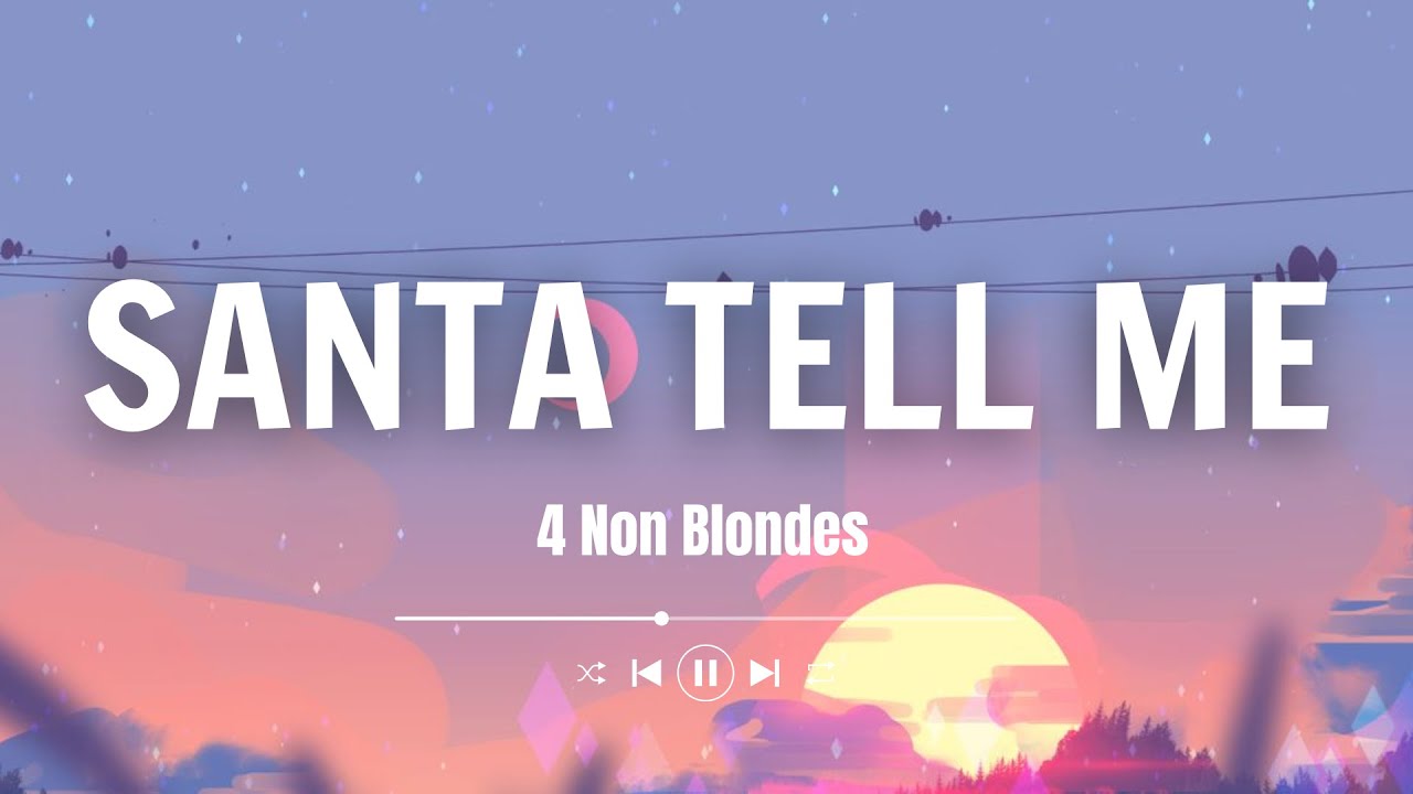 Ariana Grande – Santa Tell Me (Lyrics) - YouTube