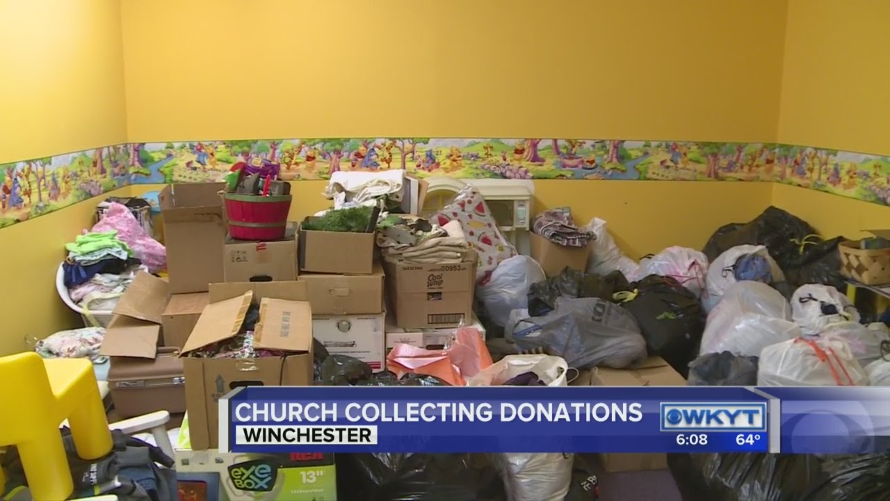 Church collecting donations - YouTube