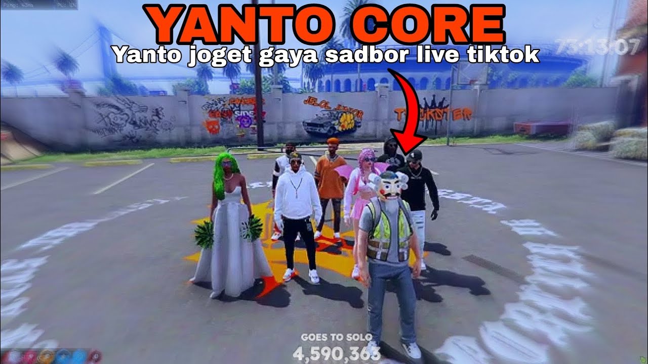 YANTO CORE!! JOGET ALA SADBOR LIVE TIKTOK BERAS HABIS LIVE SOLUSINYA ...