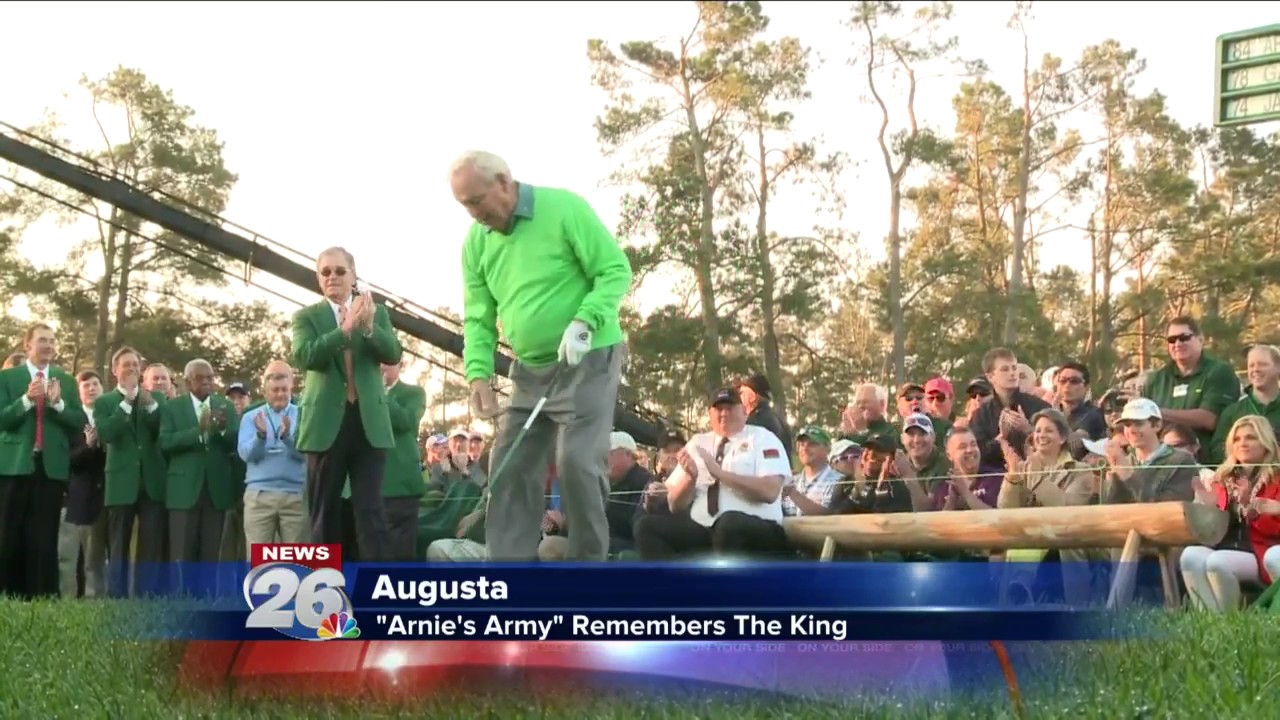 Arnie's Army remembers famed golfer - YouTube