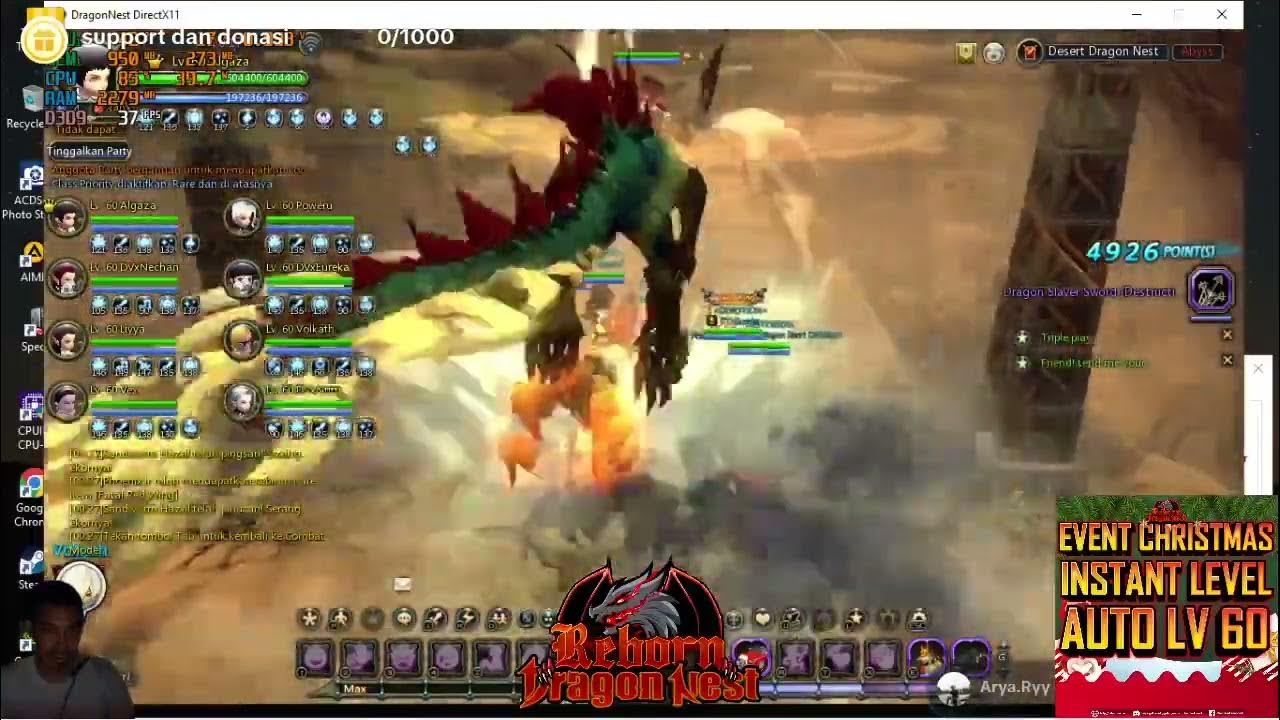 Desert Dragon Nest Normal Gladiator POV - YouTube