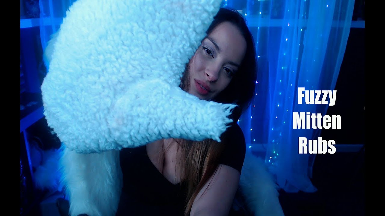 ASMR | Fuzzy Mitten Rubs - YouTube