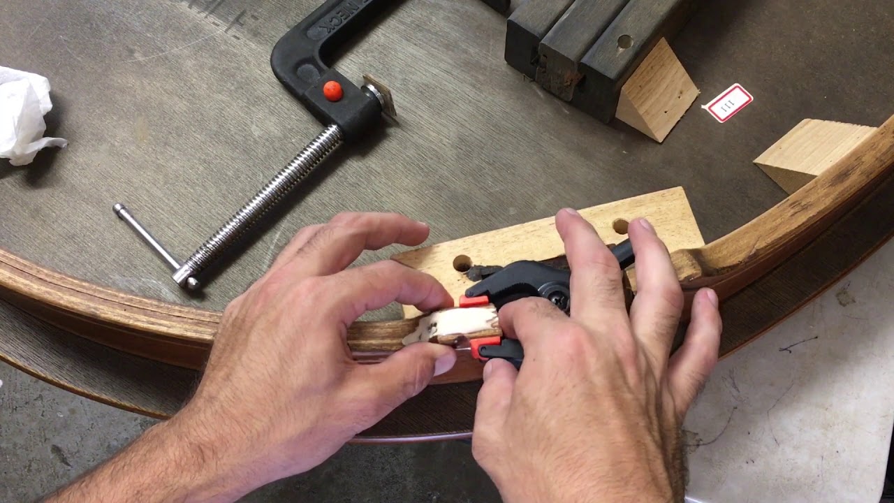 How To Fix a Broken Chipped/Cracked Table w/ Woodworking Skills ...