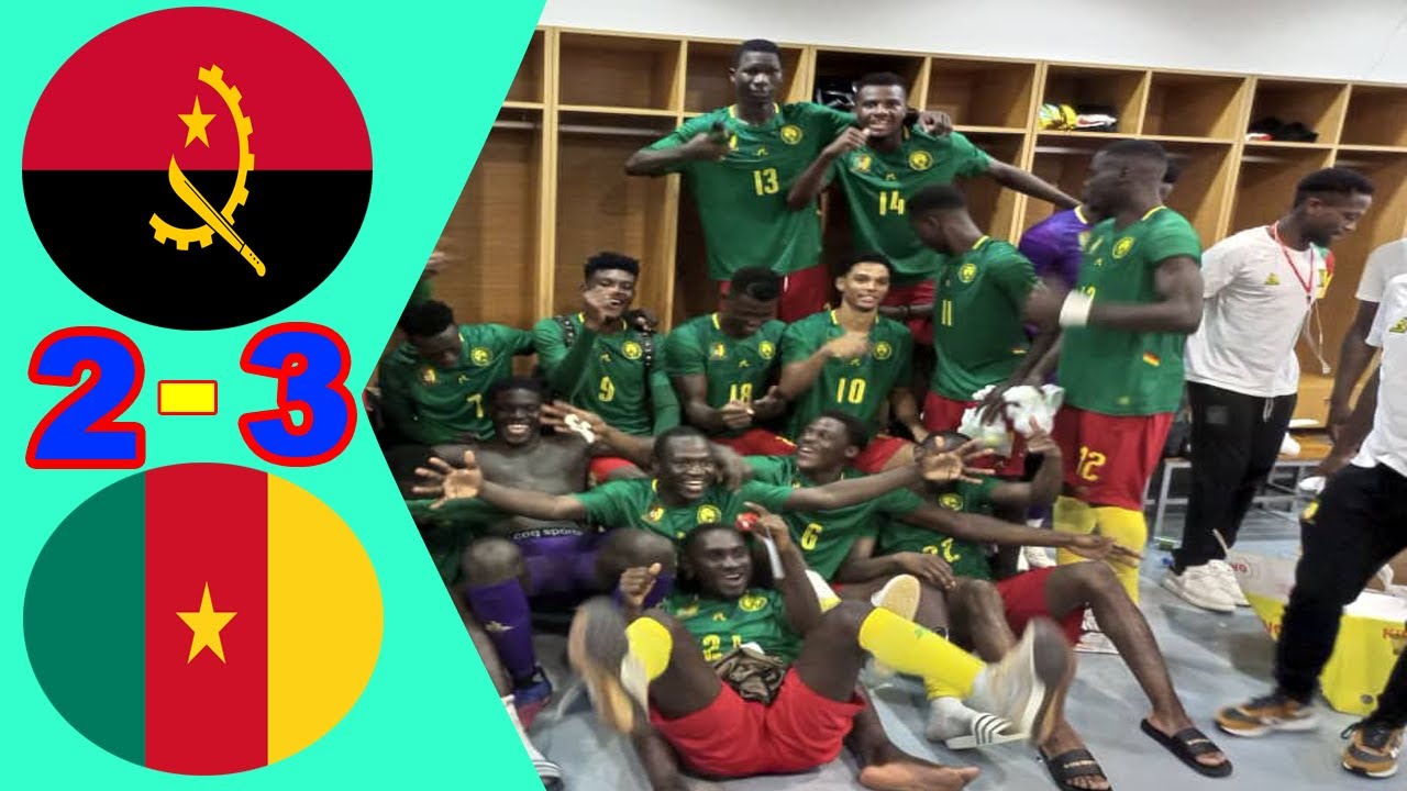 Angola 🆚 Cameroun 2 - 3 Résumé de la rencontre Qualification pour la ...
