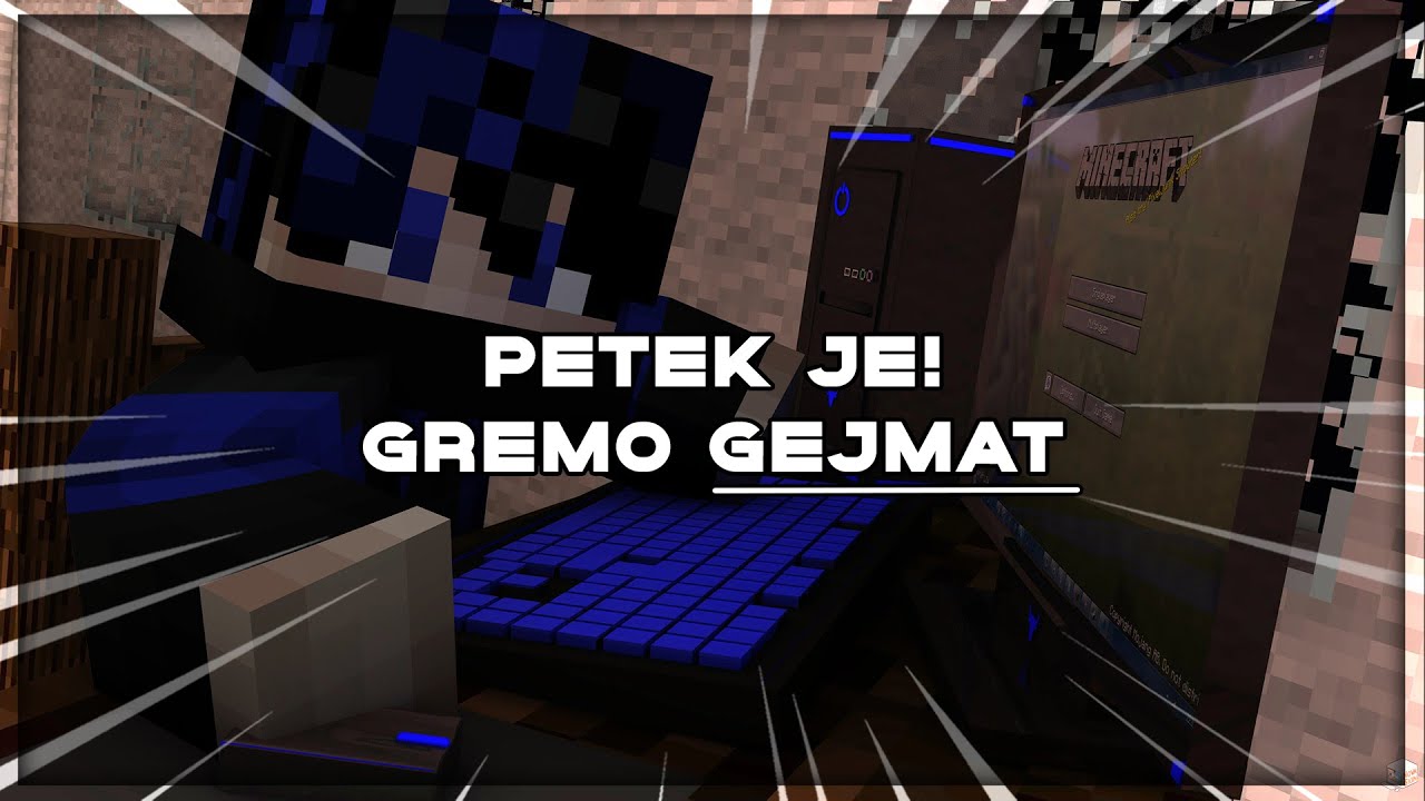 🔴SLO I Petej je čas za GEJMING! I Minecraft - YouTube