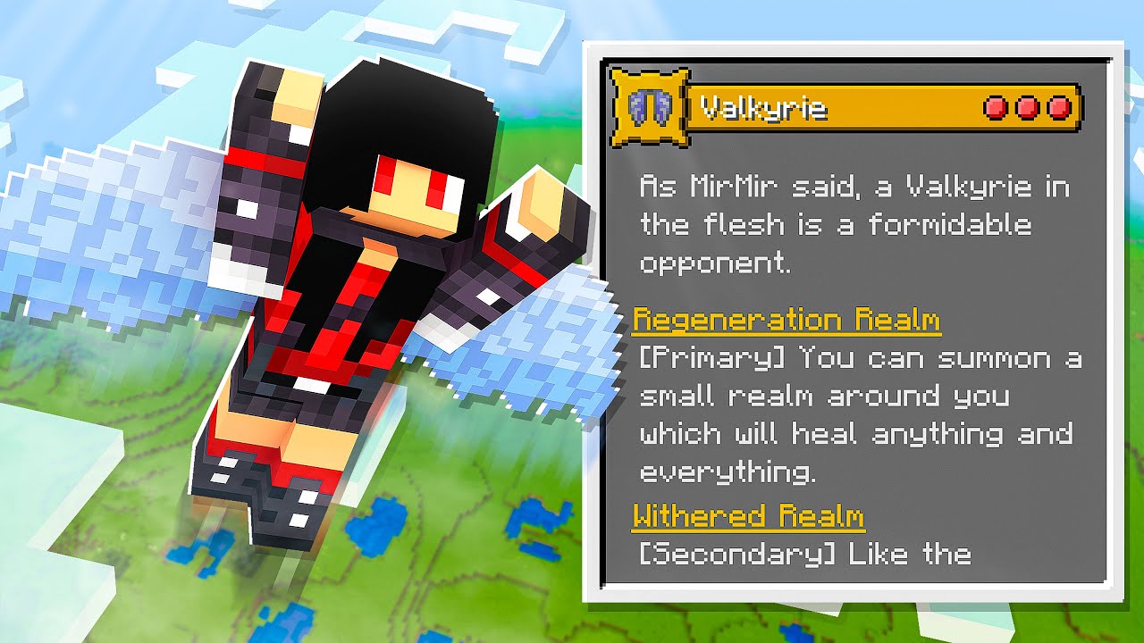 Minecraft Origins Mod: Valkyrie (Custom Origin) - YouTube