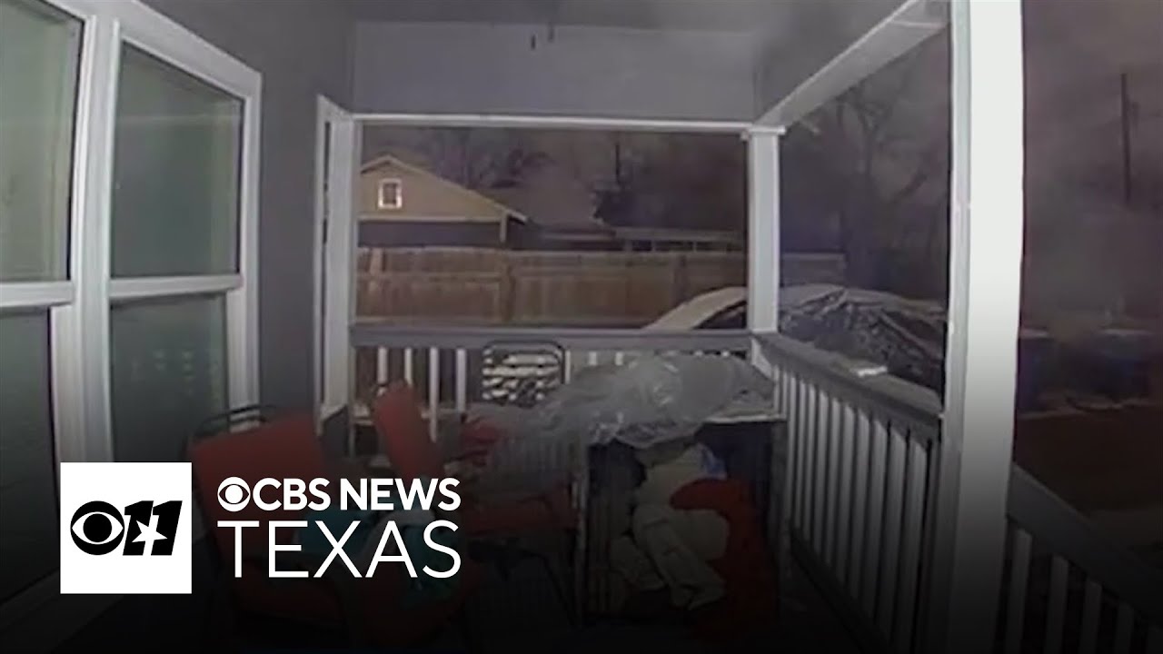 Texas couple aids homeless woman seeking warmth amid cold snap - YouTube