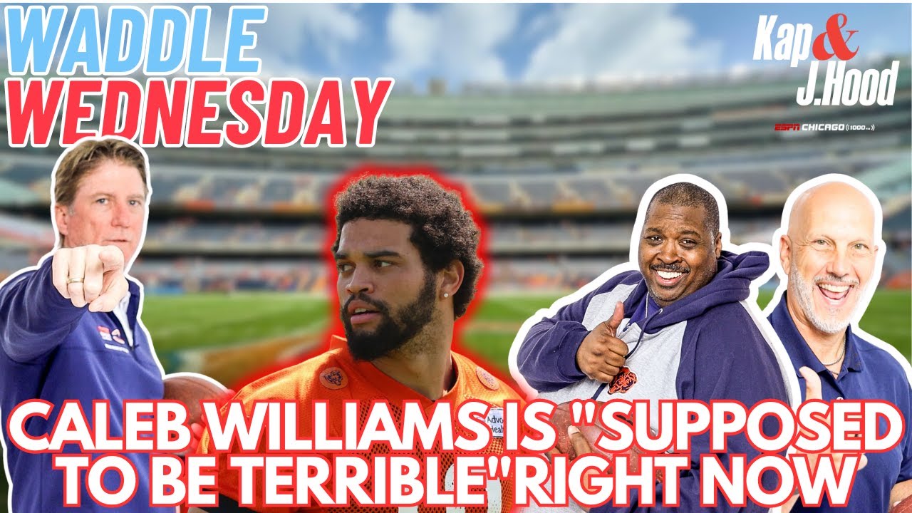 Waddle: Caleb Williams is "supposed to be terrible" right now | Waddle ...
