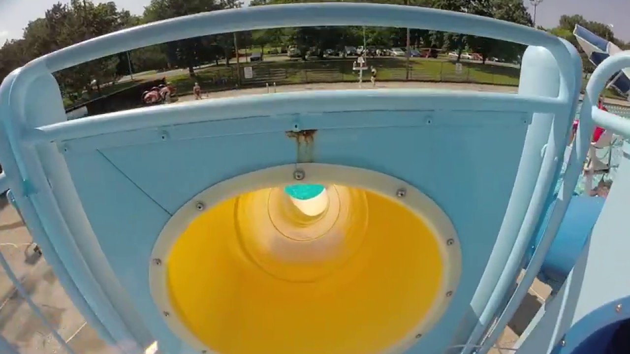 Genesee Valley Sports Complex Pool Slide!! - YouTube