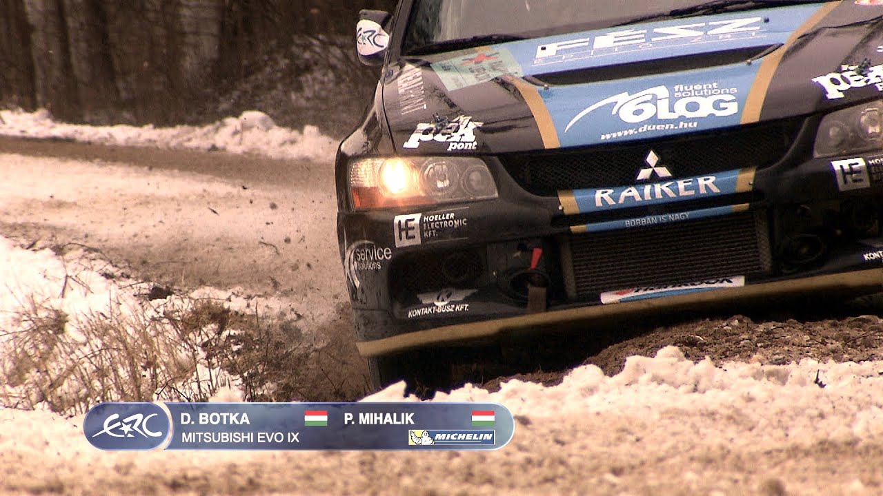 FIA ERC Rally Liepāja - ERC2 Qualifying Highlights - YouTube
