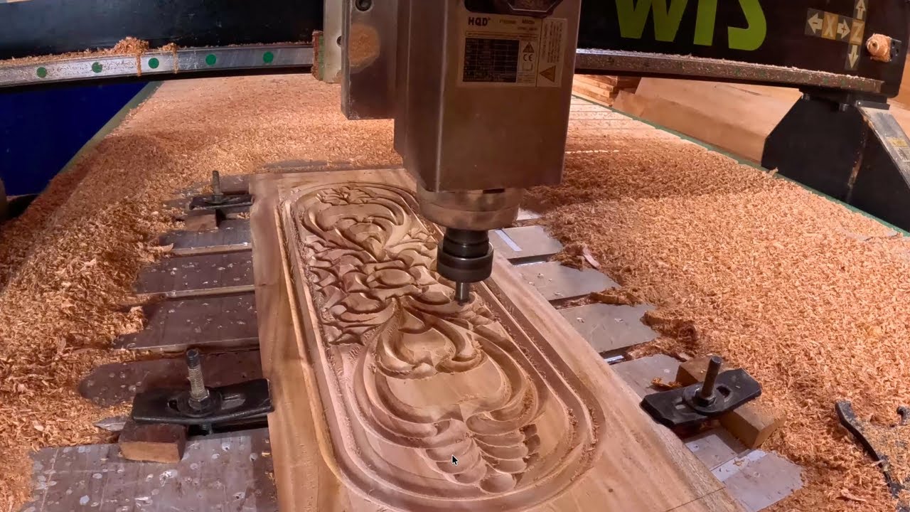 Easy Wooden Door Design with 2.5D CNC Router Techniques #woodworking ...