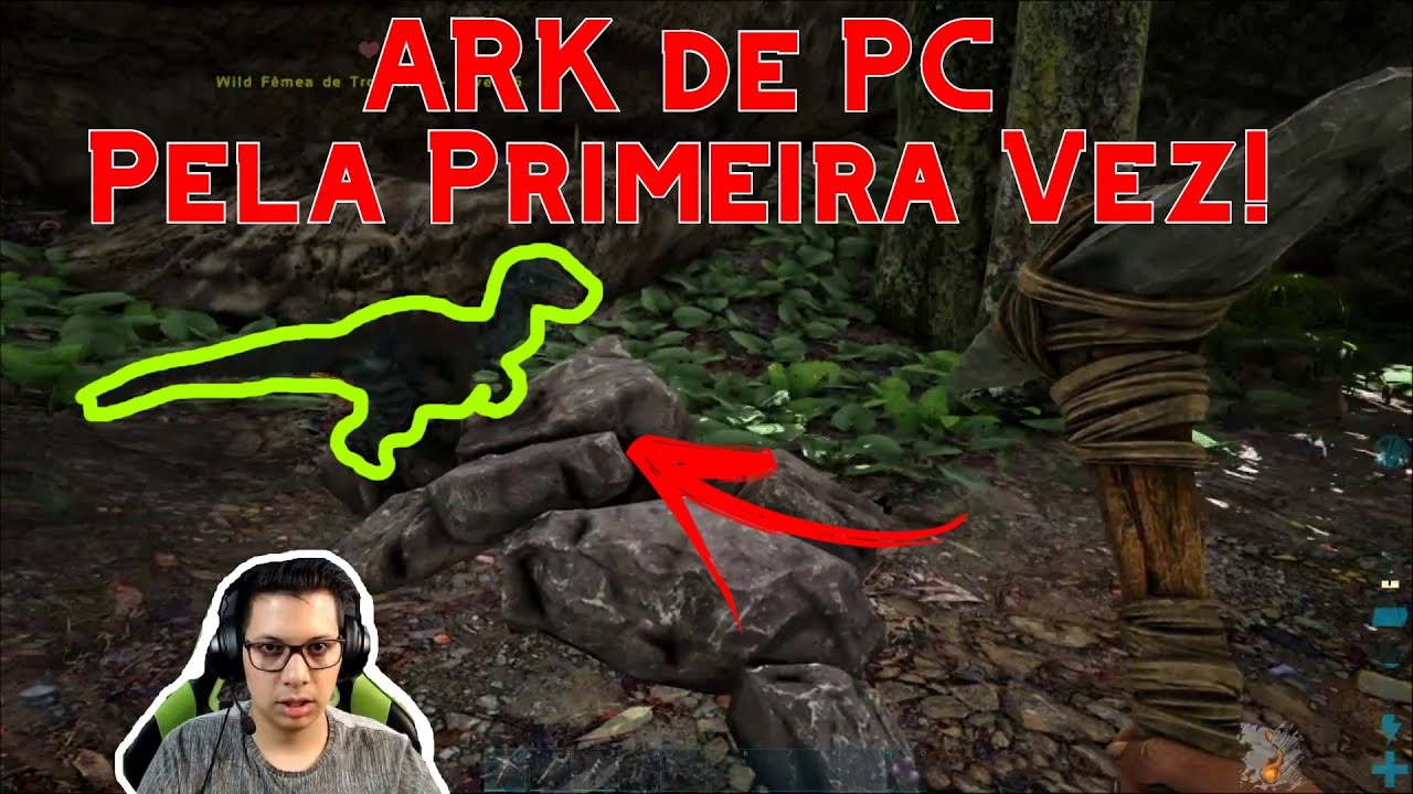 Joguei ARK de PC pela PRIMEIRA VEZ e você ja sabe né! | ARK de PC ...
