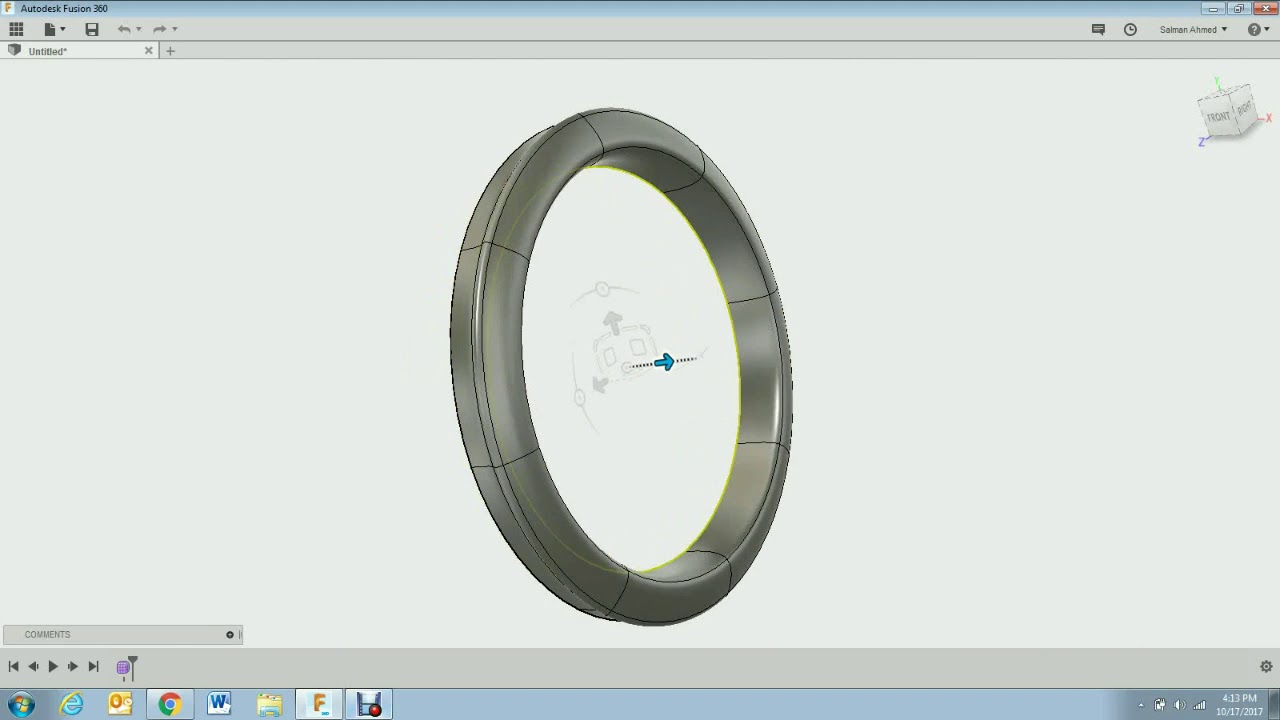 3D Modelling & Photo-Realistic Rendering of an Alloy Rim using Autodesk ...