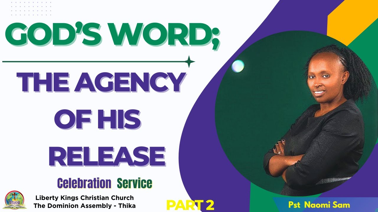 𝐆𝐨𝐝'𝐬 𝐖𝐨𝐫𝐝; 𝐓𝐡𝐞 𝐀𝐠𝐞𝐧𝐜𝐲 𝐎𝐟 𝐇𝐢𝐬 𝐑𝐞𝐥𝐞𝐚𝐬𝐞 - 𝐏𝐚𝐫𝐭 𝟐 | 𝐏𝐬𝐭 𝐍𝐚𝐨𝐦𝐢 𝐒𝐚𝐦| 𝟏𝟑/𝟎𝟕 ...