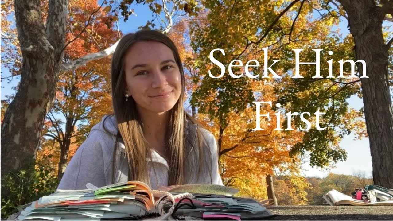 God wants you to seek Him first - YouTube