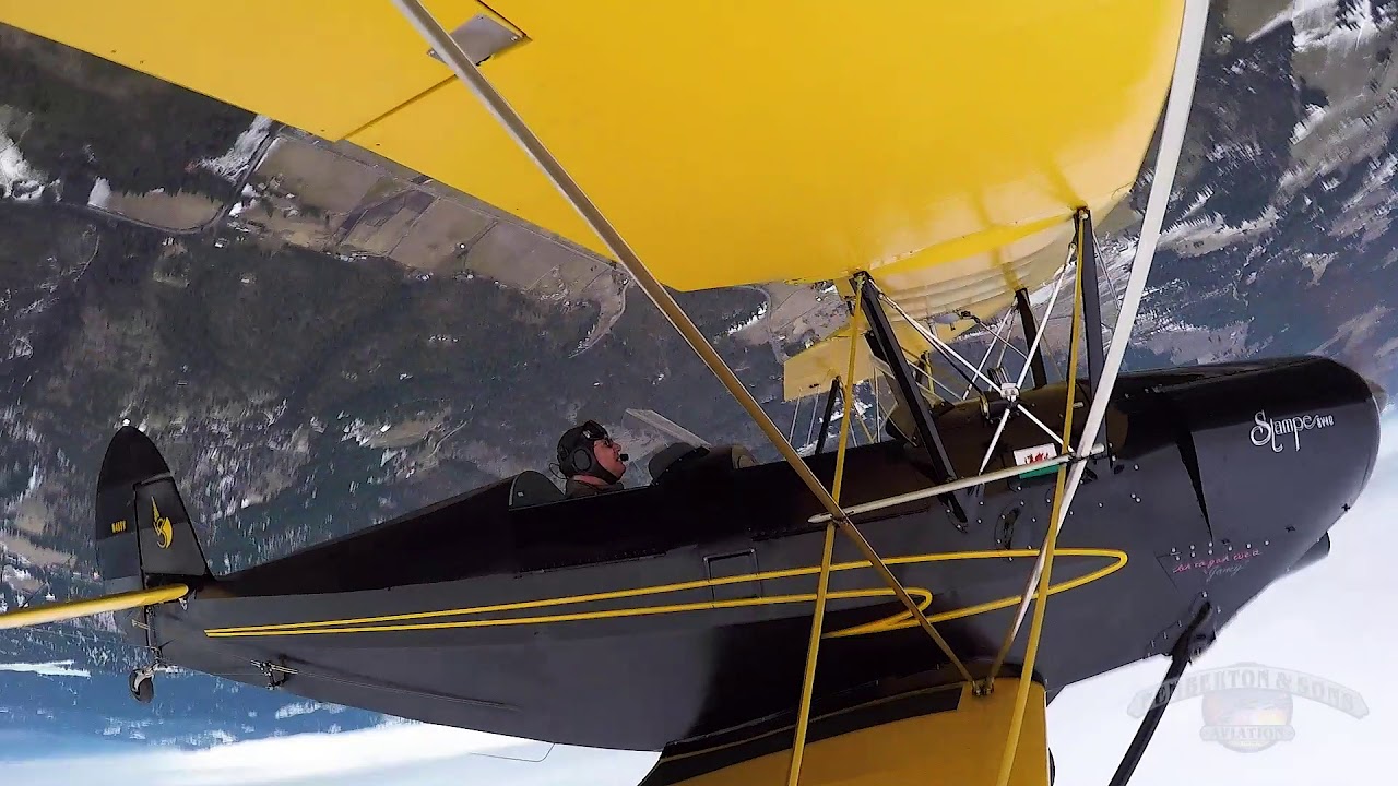 Stampe SV4 Firsts - YouTube