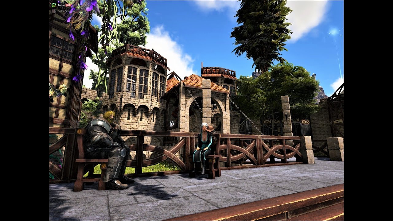 Ark Castle Build with CKF Mod - YouTube