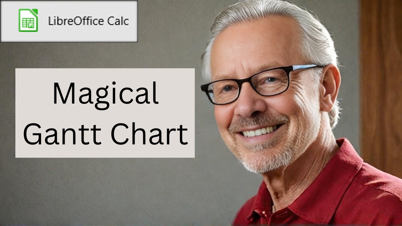 Create a Gantt Chart in MINUTES with LibreOffice Calc 2024! - YouTube