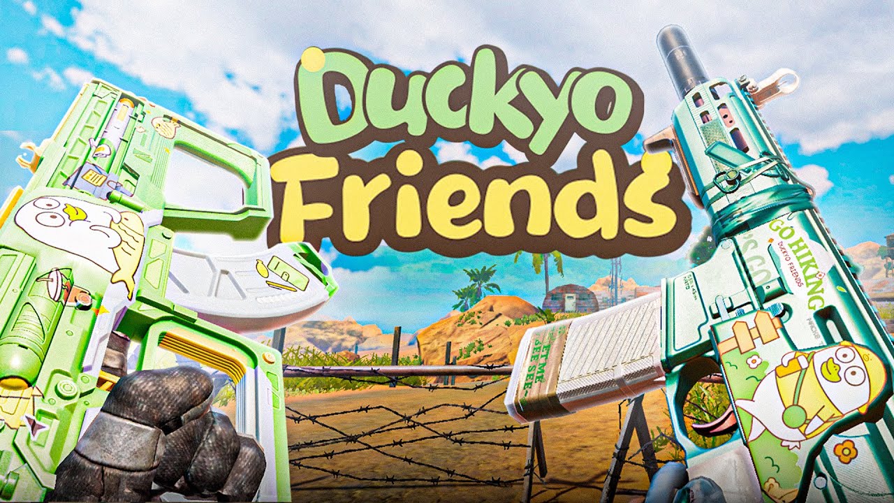 NOVAS SKINS DO DUCKYO FRIENDS EM PARCERIA COM O COD MOBILE! - YouTube