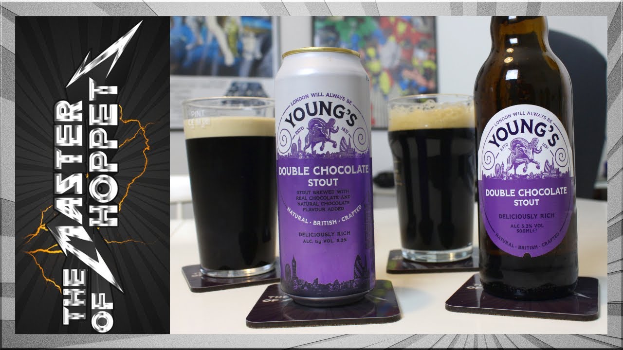 Youngs Double Chocolate Stout (Bottle & Nitro Can!) | TMOH - Throwback ...