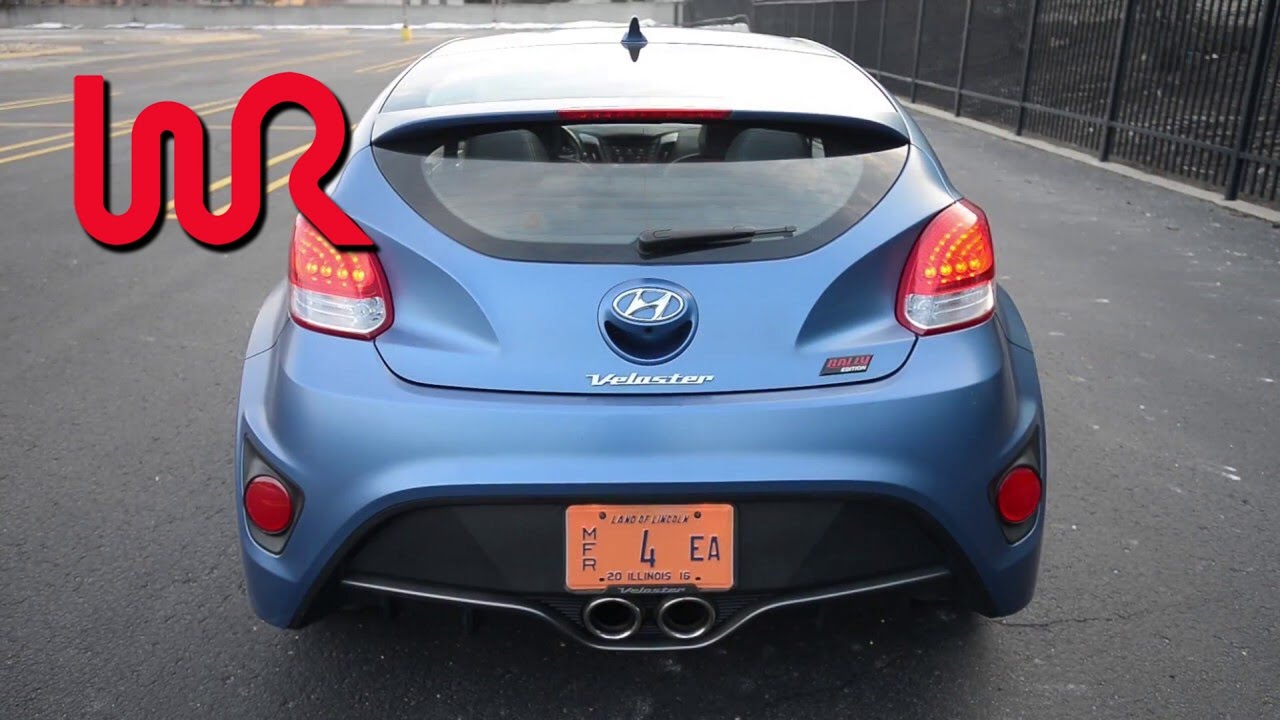 2016 Hyundai Veloster Turbo Rally Edition - WR TV Walkaround - YouTube