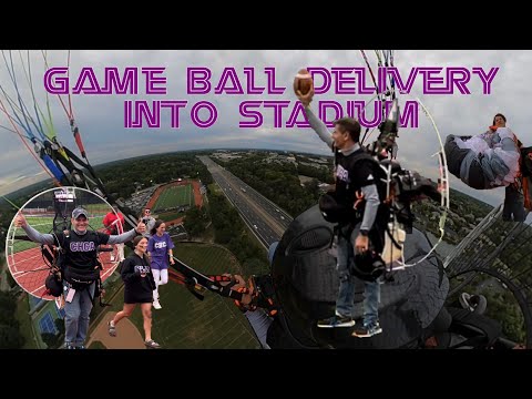 Game Ball Delivery into a Stadium - YouTube