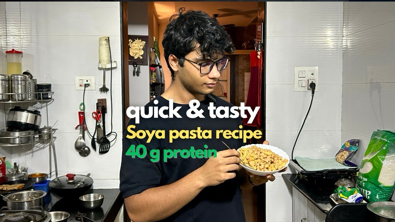 Metamorphosis Ep. 23: High-Protein Soya & Pasta Recipe | Quick & Tasty ...