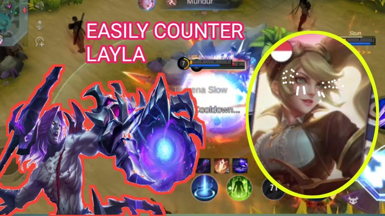 HOW TO EASILY COUNTER LAYLA IN GOLD LANE | MOBILE LEGEND'S - YouTube