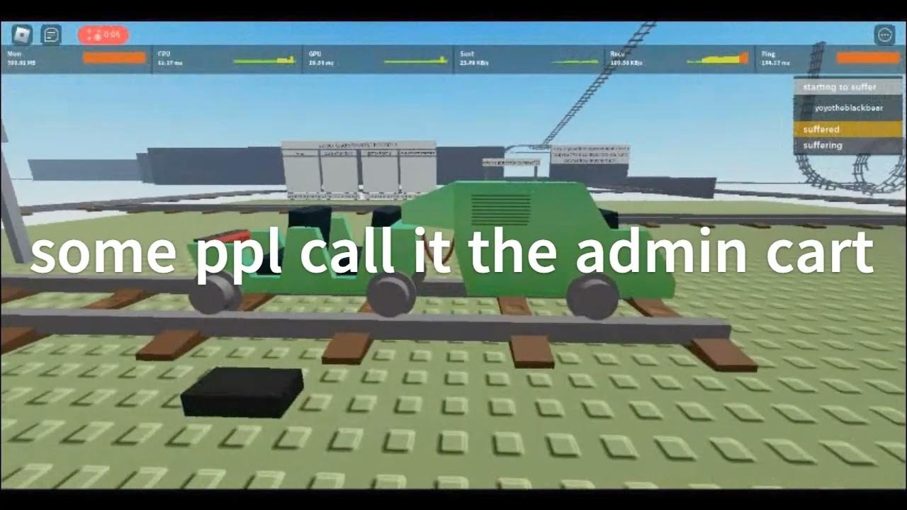 All Carts On Cart Ride Around Nothing Roblox Youtube