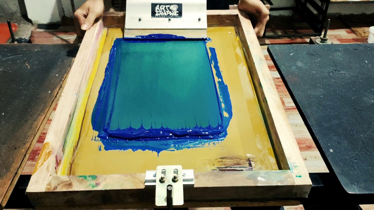 SABLON PLASTISOL RASTER 6 WARNA - YouTube