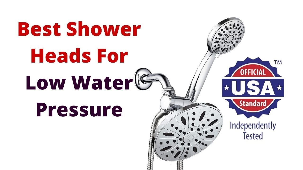 Top 5 Best Shower Heads For Low Water Pressure - YouTube