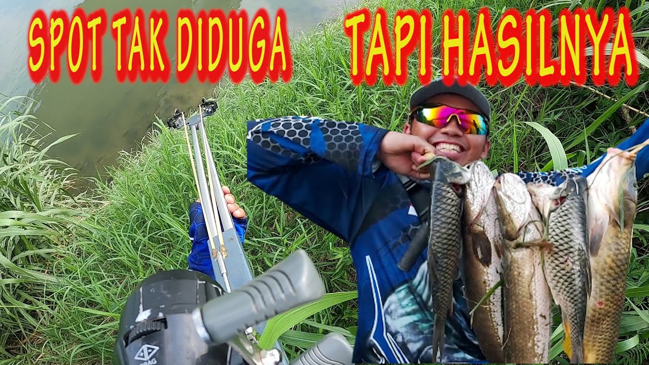 PASER MANIA..NEMBAK IKAN dengan PASER RAKITAN hasil memuaskan ...
