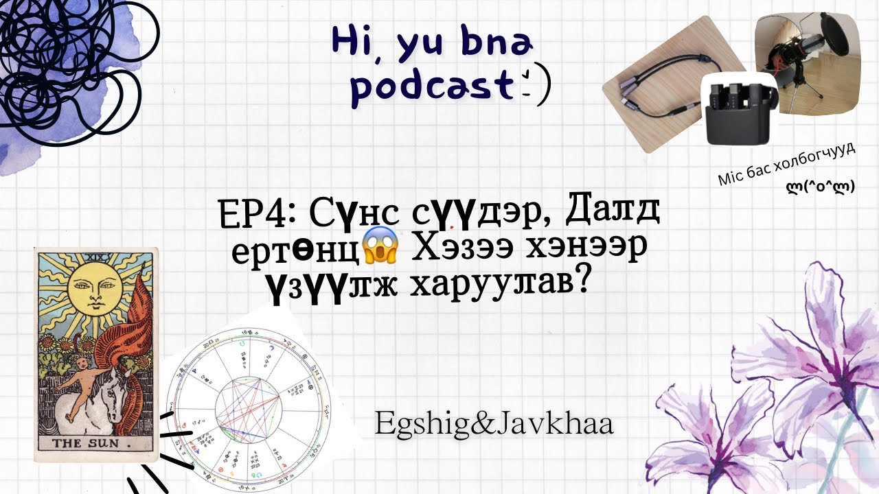 Hi, yu bna:) podcast Ep4/Сүнс сүүдэр, далд ертөнц - YouTube