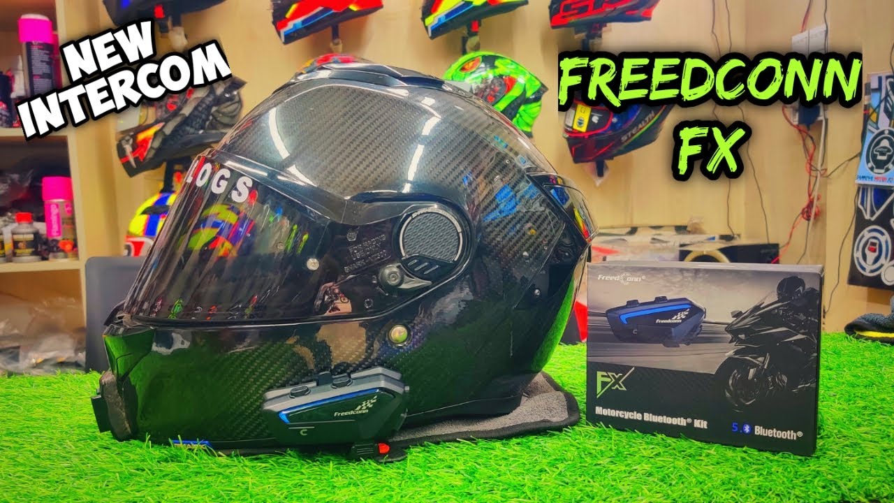 My New Bluetooth Intercom.. Freedconn FX || NR Vlogs - YouTube