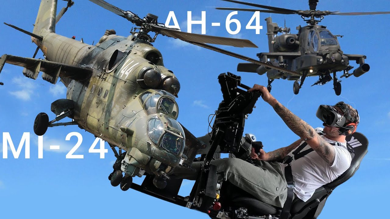 INSANE !! Feel the Adrenaline: VR Helicopter Flying with Motion ...