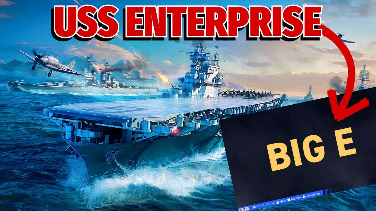 USS Enterprise! The BIG E is coming to Legends - YouTube