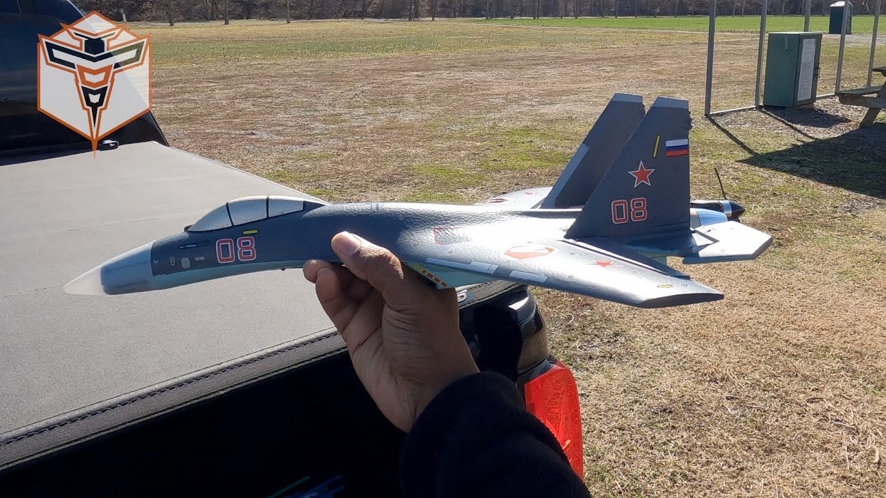 SU35 Jet RC Aircraft RTF with Flight Footage - YouTube