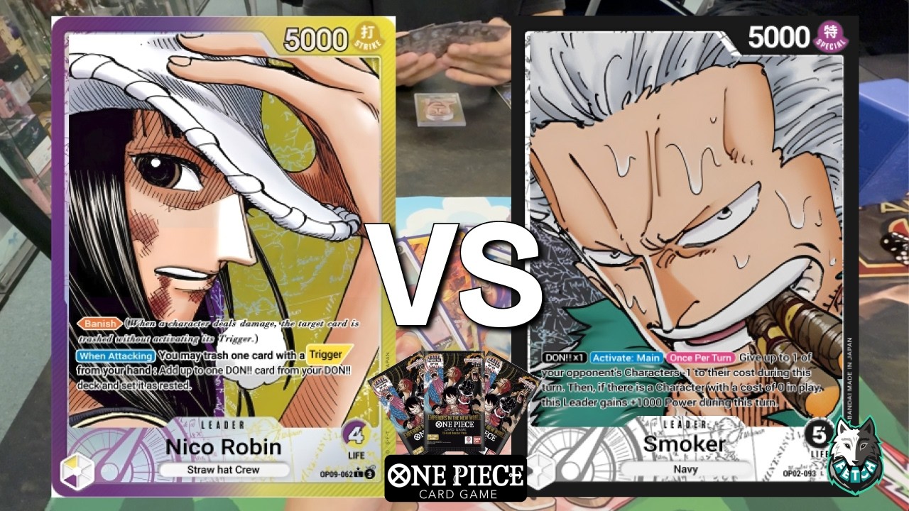 Robin vs Smoker POV Gameplay| OP09 Game | One Piece TCG - YouTube