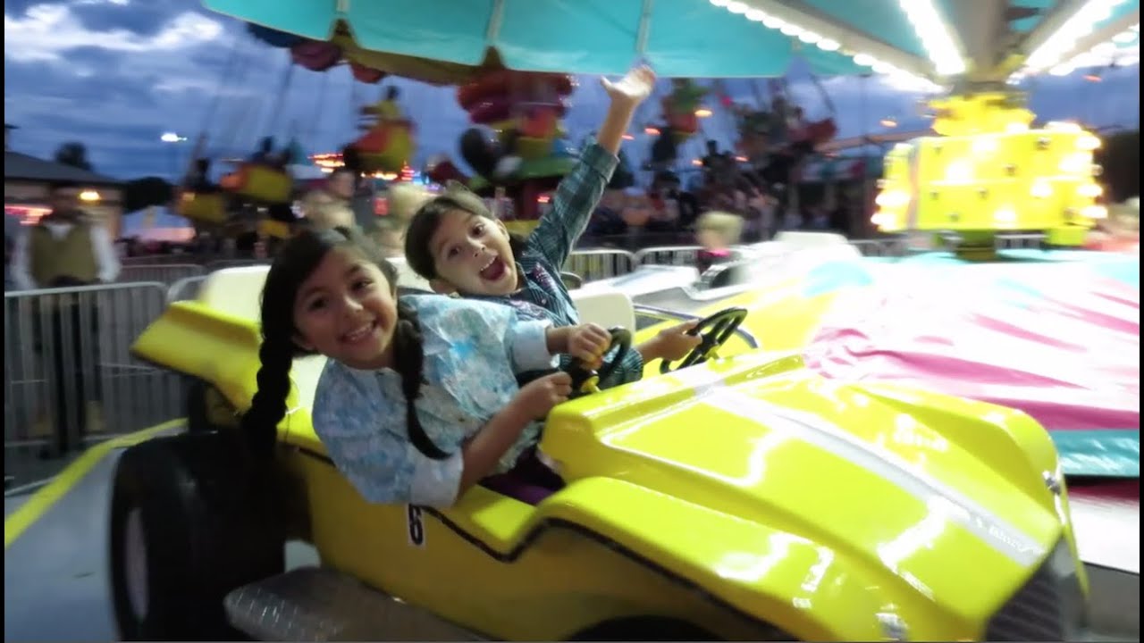 FUN AT THE EVERGREEN STATE FAIR! - YouTube