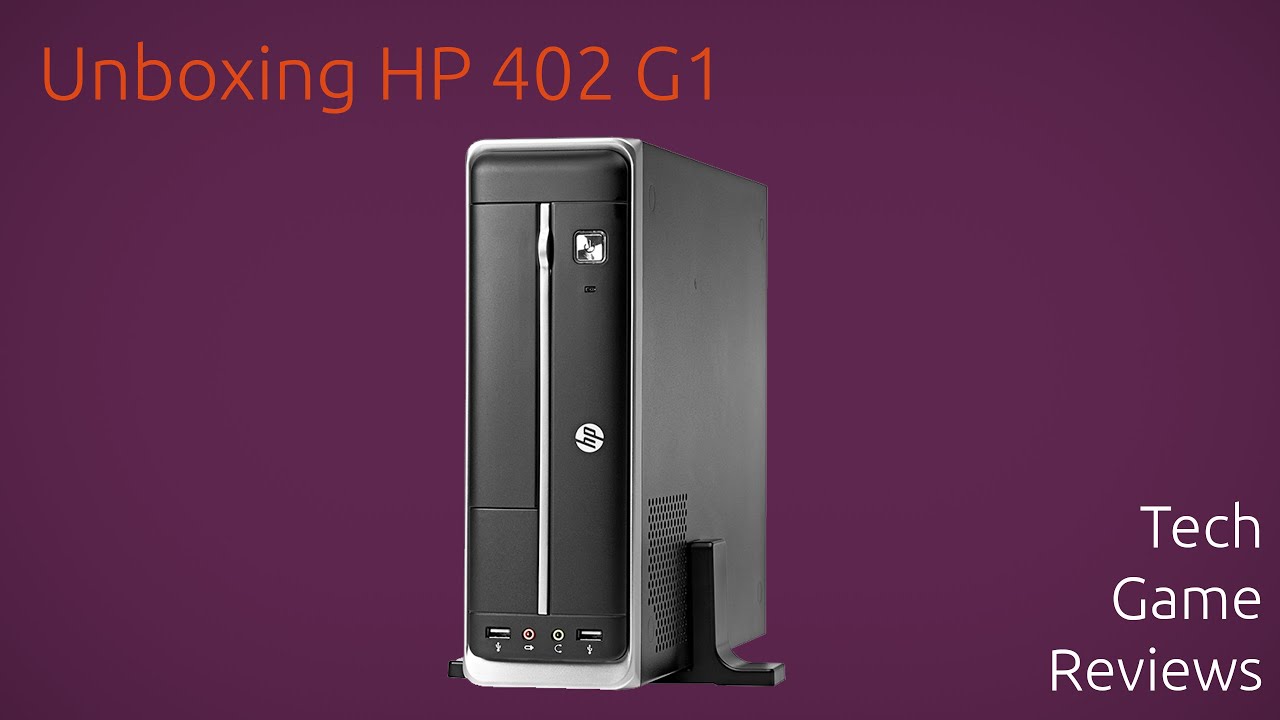 Unboxing HP 402 G1 Testando com Ubuntu - YouTube