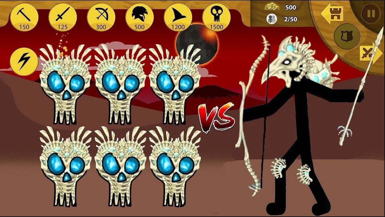 x99999 Griffon UNDEAD Vs Alone Superstar Archer ⚔️ Stick War Legacy ...