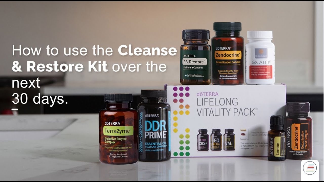 doTERRA Cleanse & Restore Simplified - YouTube